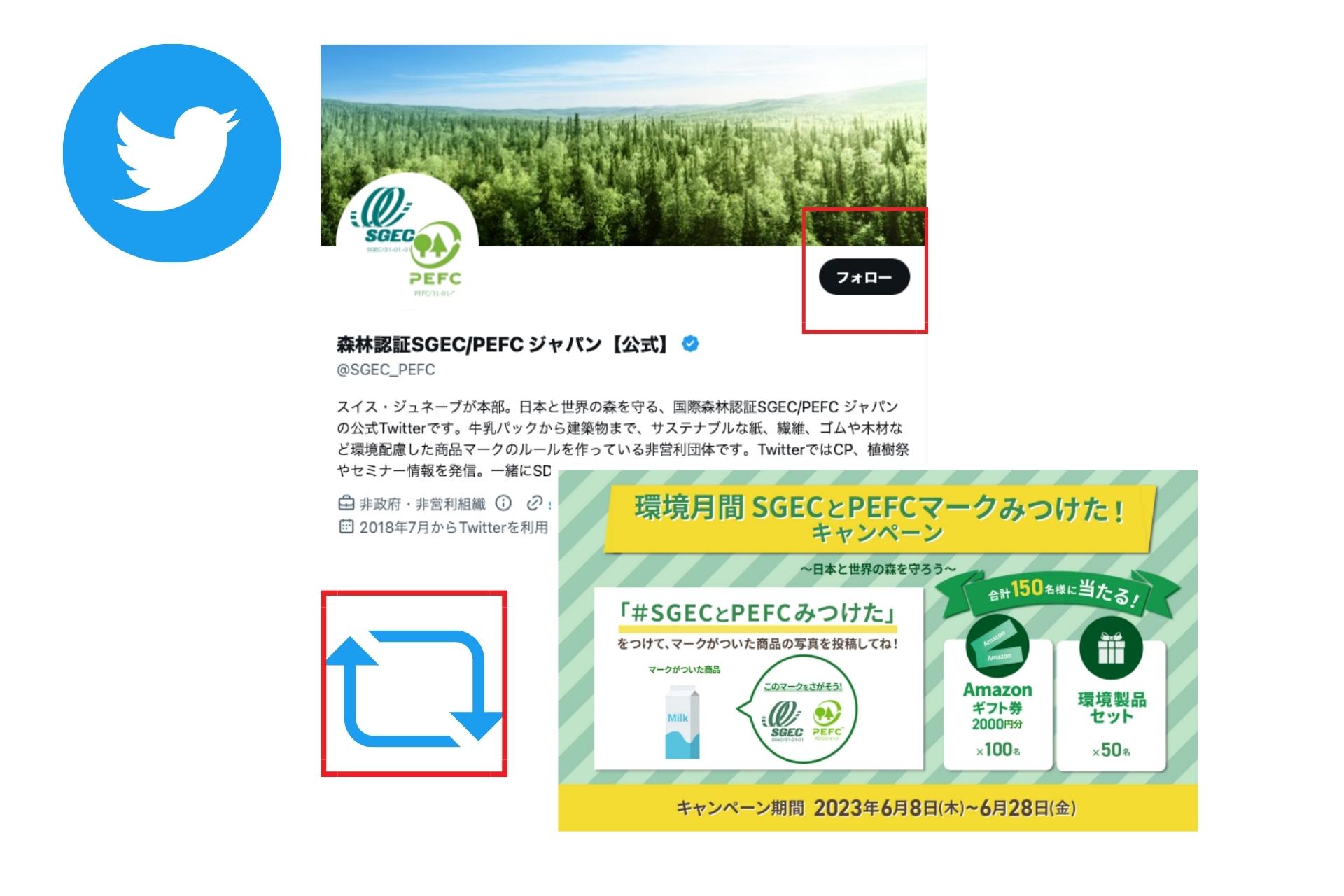 環境月間SGECとPEFCマークみつけた！ ～日本と世界の森を守ろう～ キャンペーン - 森林認証SGEC/PEFCジャパン