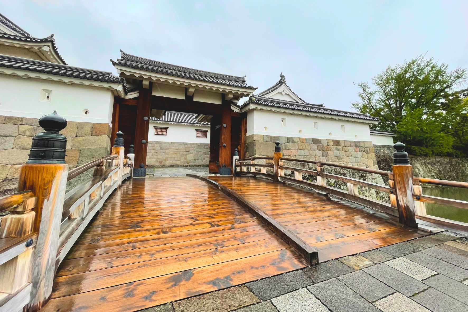 駿府城東御門橋で使われたSGEC認証林の木材 - 森林認証SGEC/PEFCジャパン